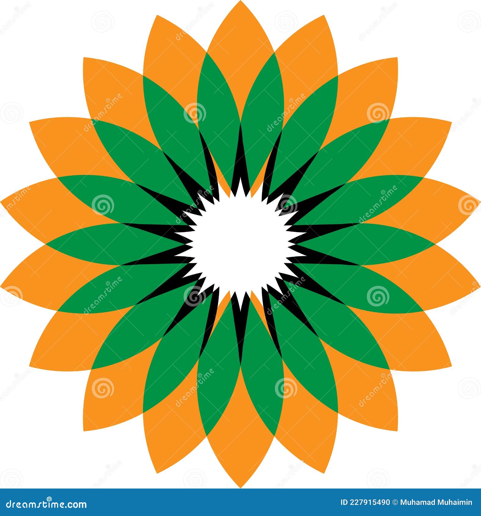 Colored sunflowers logo stock vector. Illustration of logo - 227915490