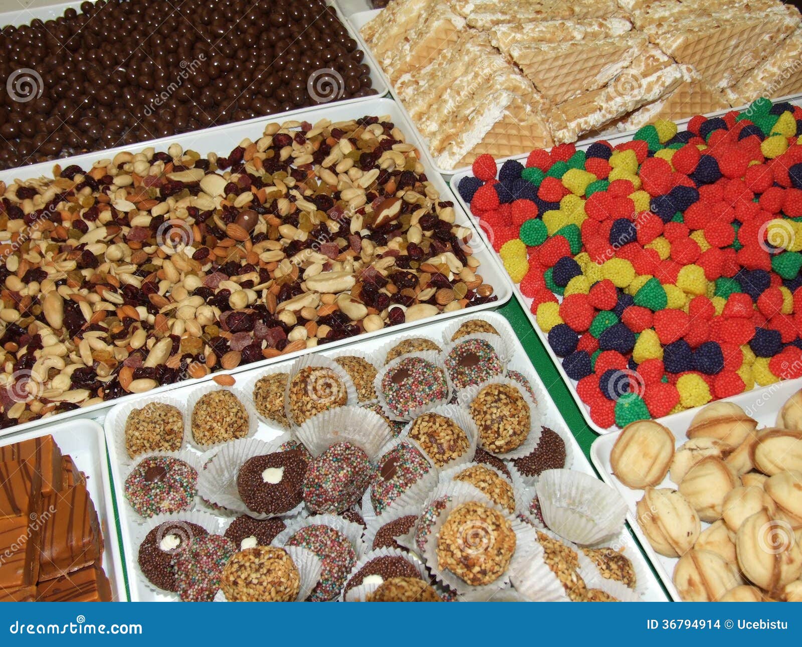 Colored sweets stock photo. Image of coated, brown, life - 36794914