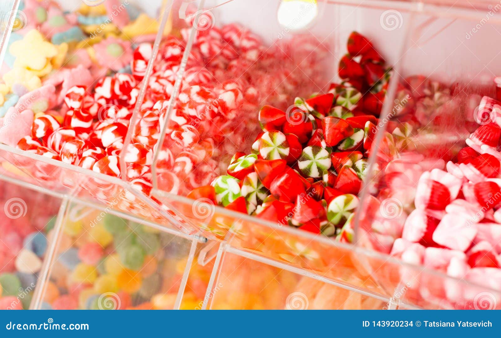 Colored Sweets on the Store Shelves Stock Photo - Image of store ...