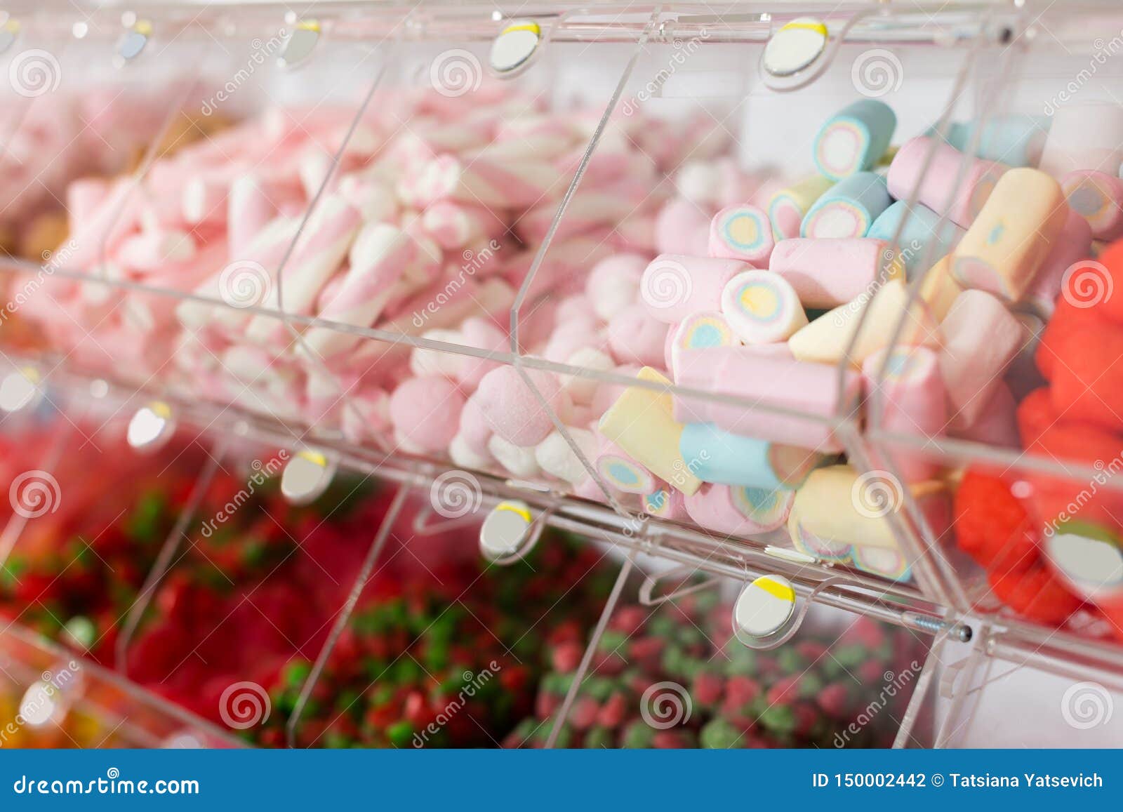 Colored Sweets on the Store Shelves Stock Photo - Image of spain, group ...
