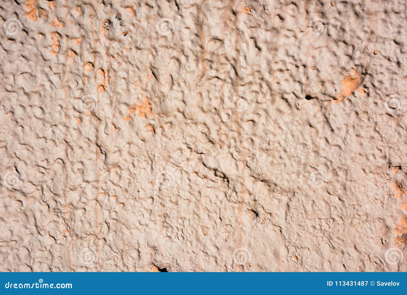 Colored Swollen Concrete Texture with Divorces Close Stock Image ...