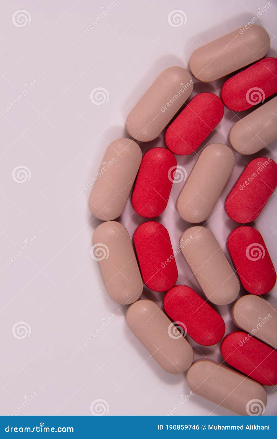 Colored Tablets and Capsules are Removed from the Package. Colored ...