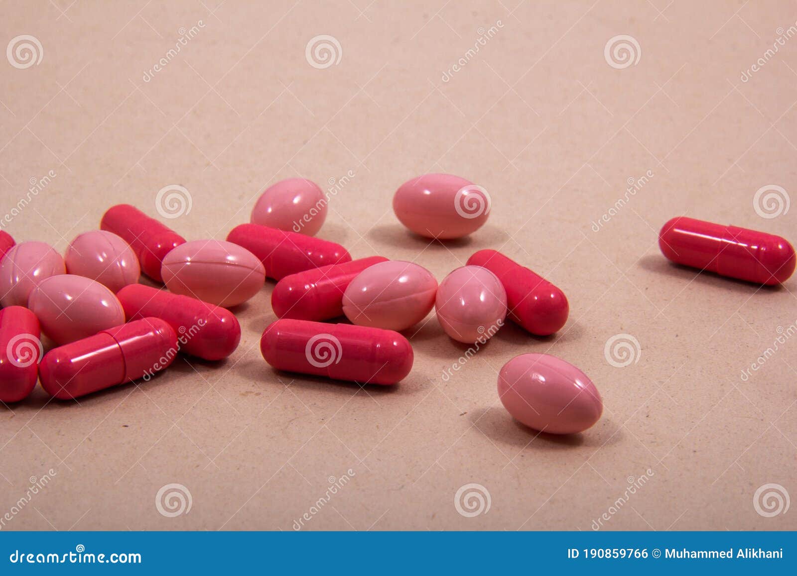 Colored Tablets and Capsules are Removed from the Package. Colored ...