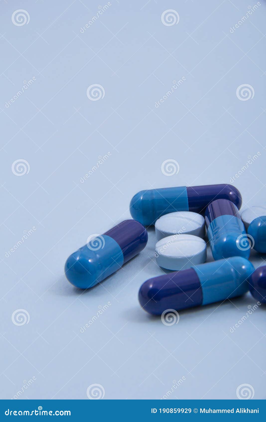 Colored Tablets and Capsules are Removed from the Package. Colored ...