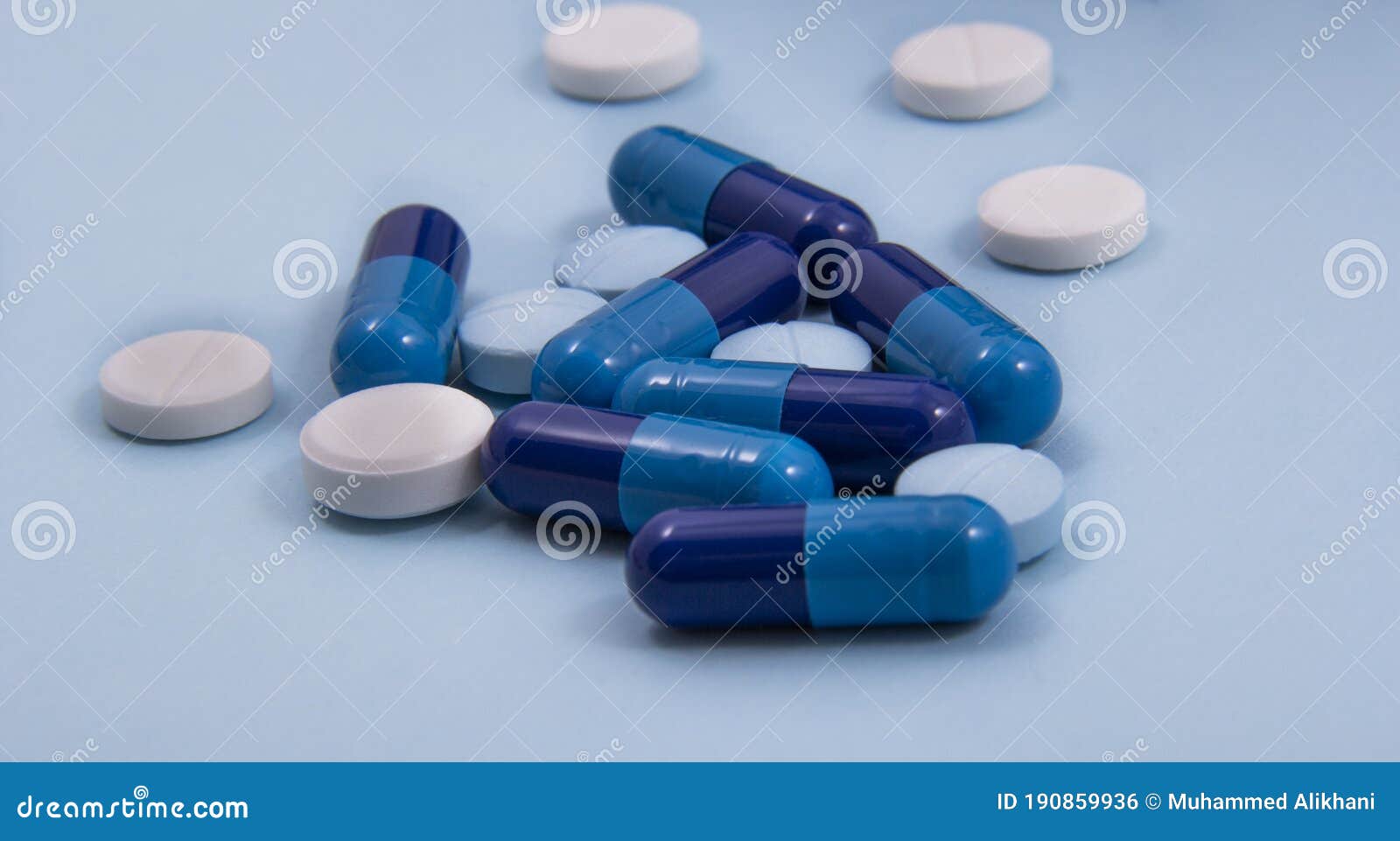 Colored Tablets and Capsules are Removed from the Package. Colored ...