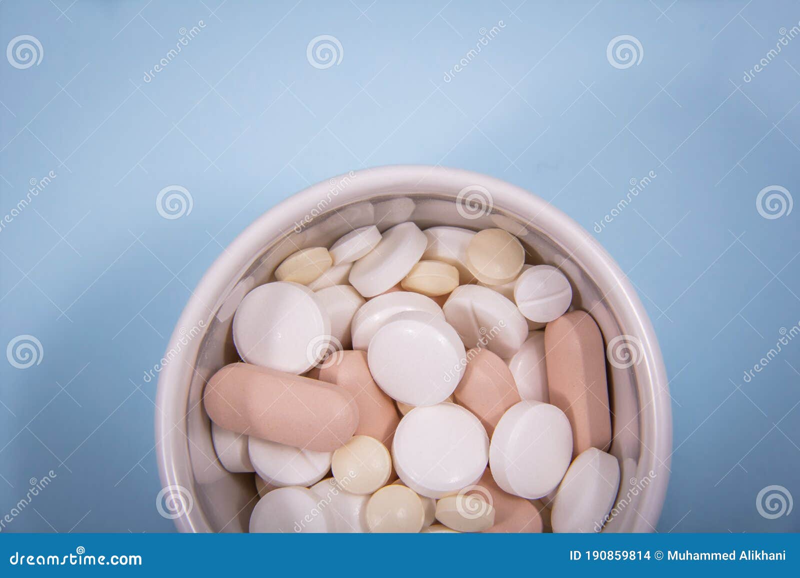 Colored Tablets and Capsules are Removed from the Package. Colored ...