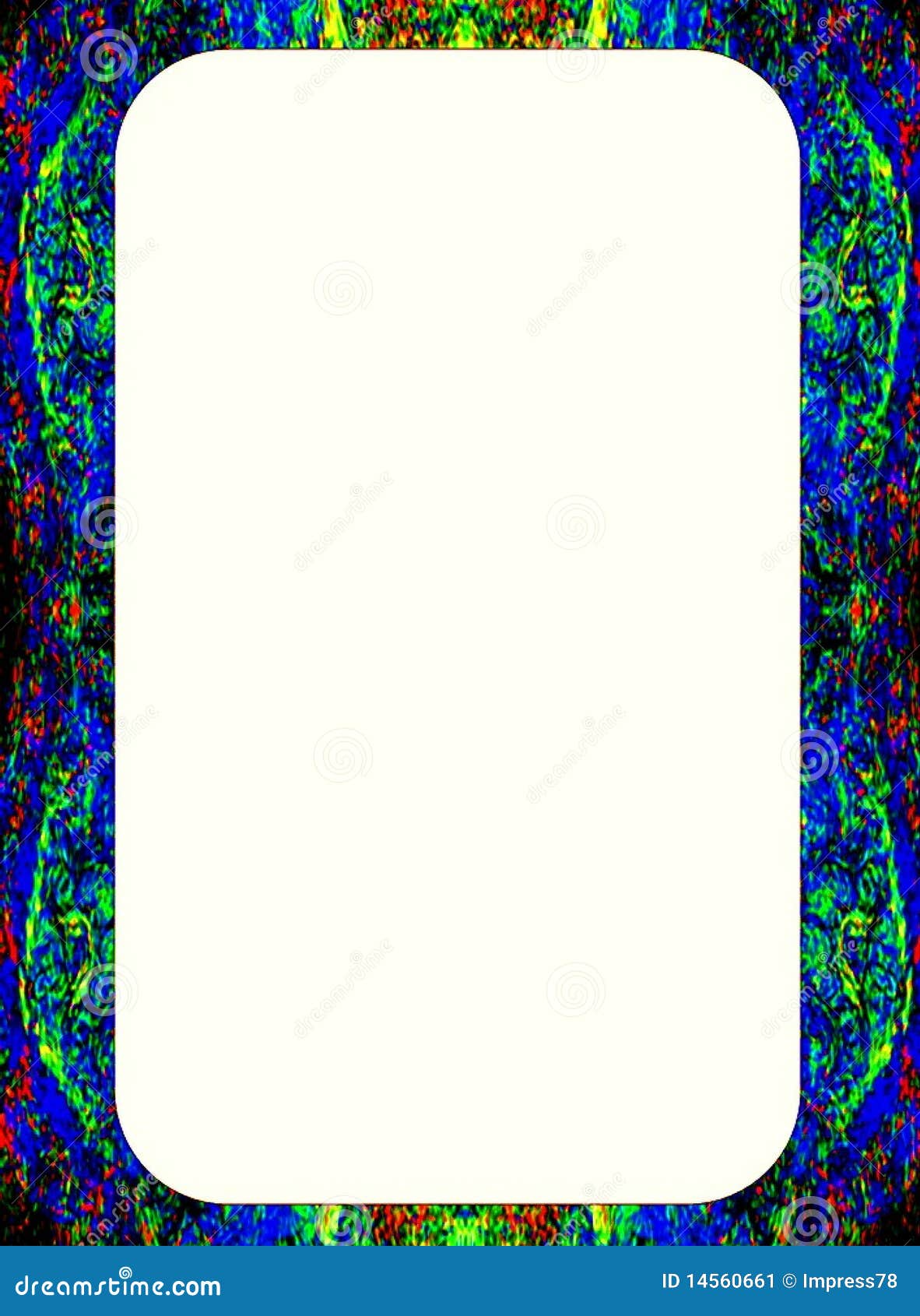 Colored template 3 stock illustration. Illustration of colors - 14560661