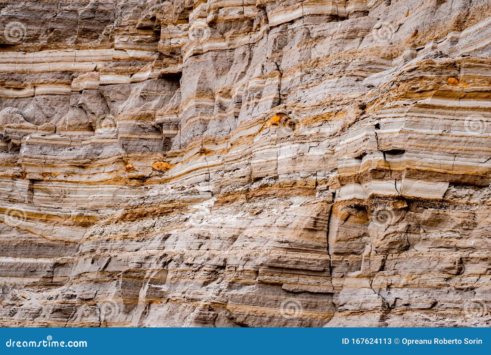 Colored Texture Layers of the Earth Stock Image - Image of rock, detail ...