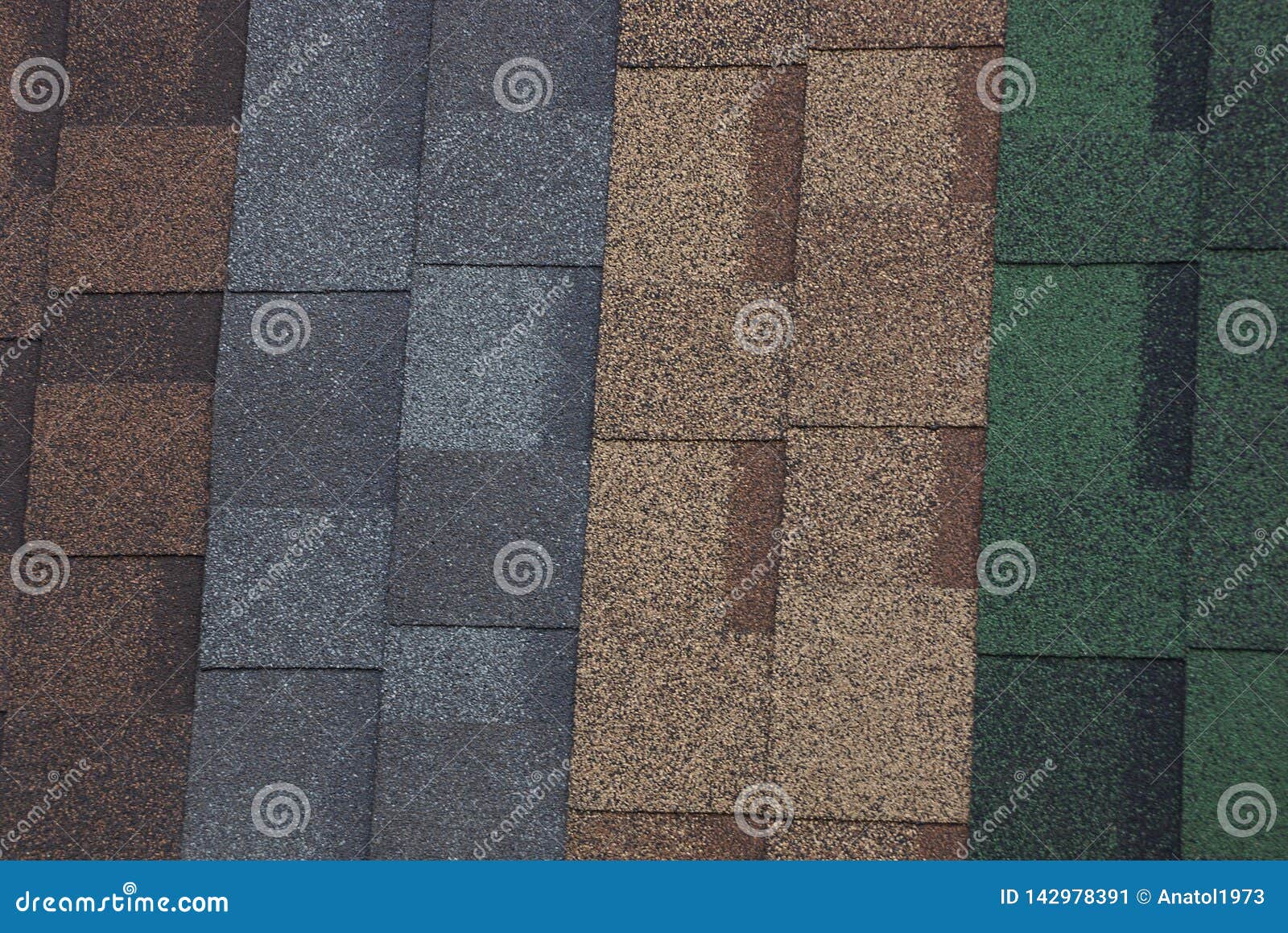 Colored Texture of Tiles on the Roof of the House Stock Image - Image ...