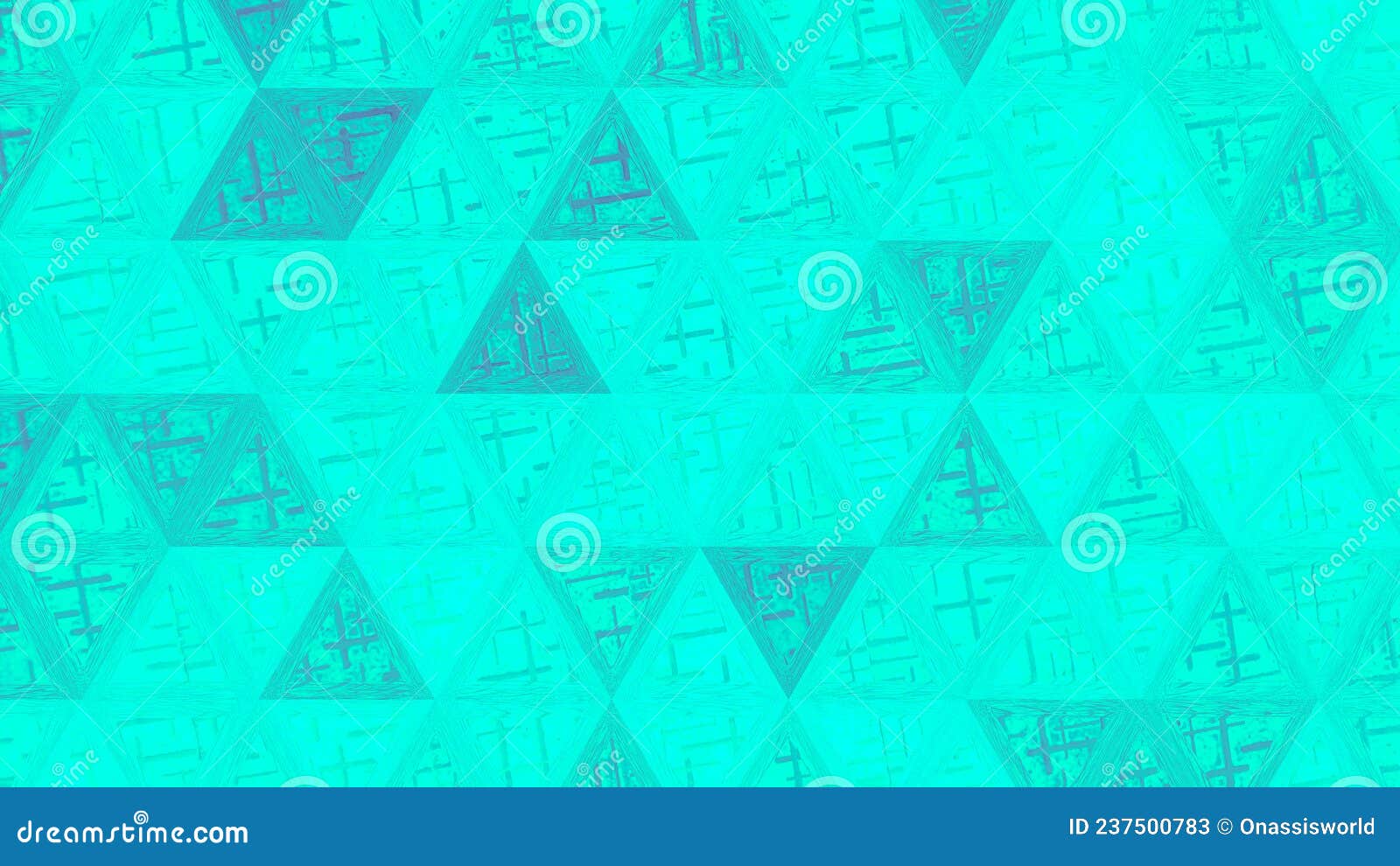 Colored Textured Triangles Abstract Background Stock Illustration ...