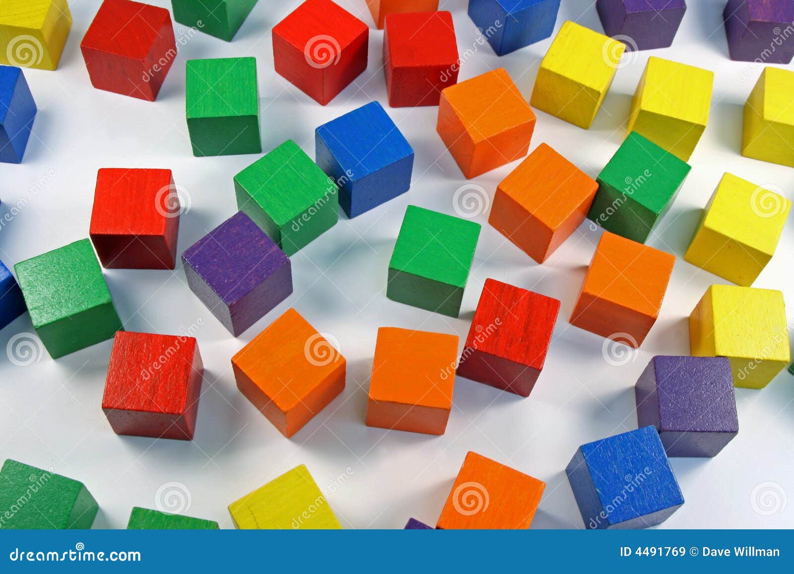 Colored Therapy Blocks Background Stock Image - Image of background ...