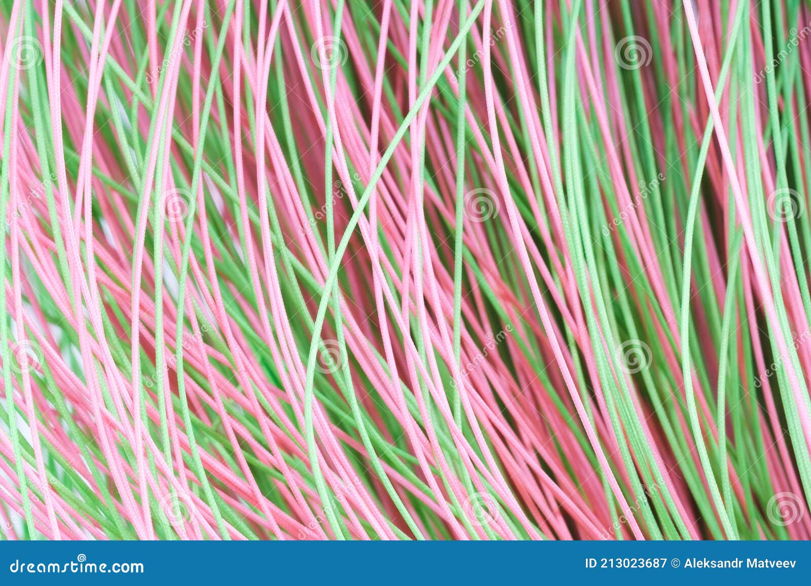 Colored Thin Wavy Threads Abstract Texture Background Stock Image ...