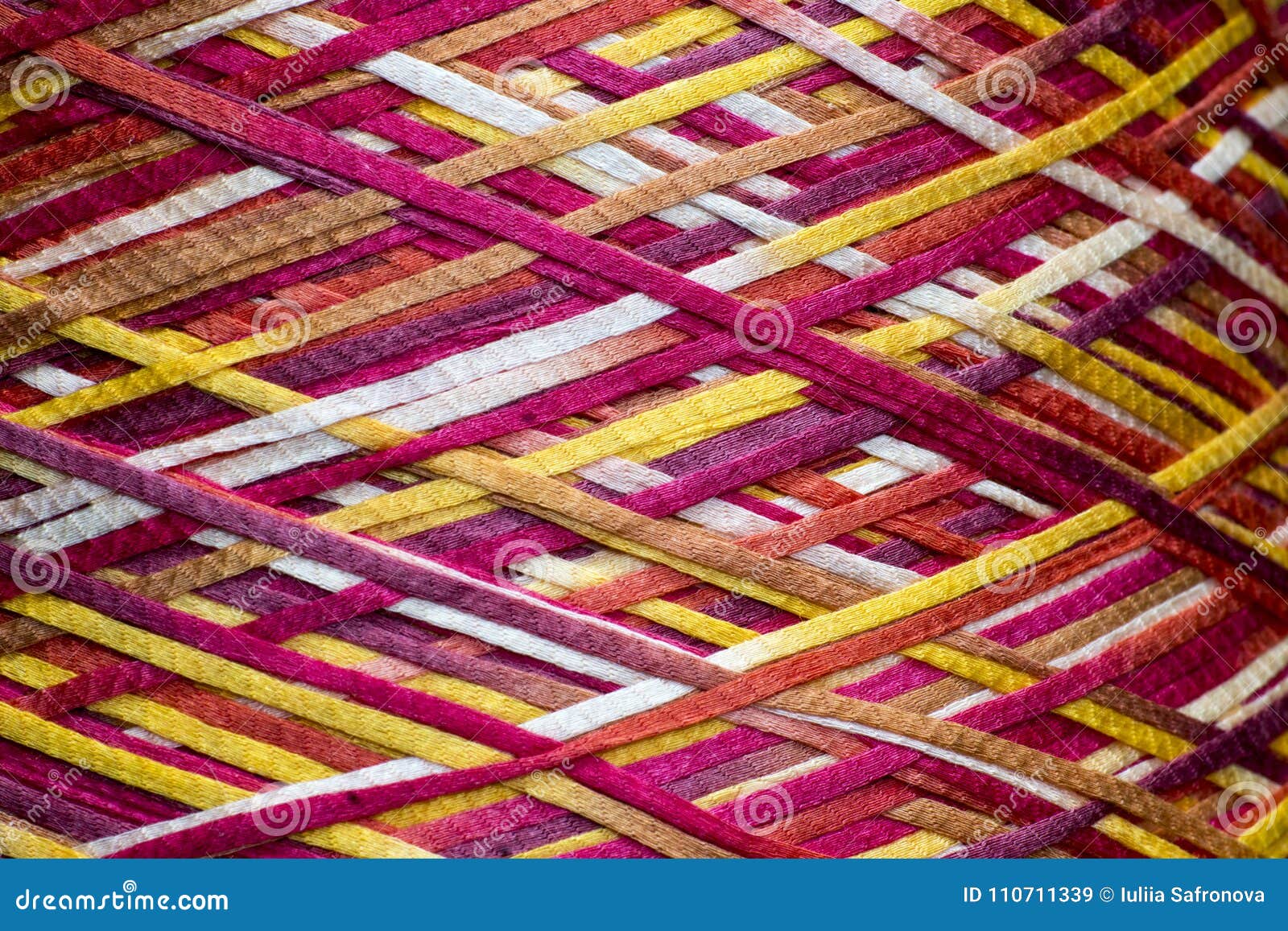 Colored Thread On A Bobbin Texture Royalty-Free Stock Photography ...