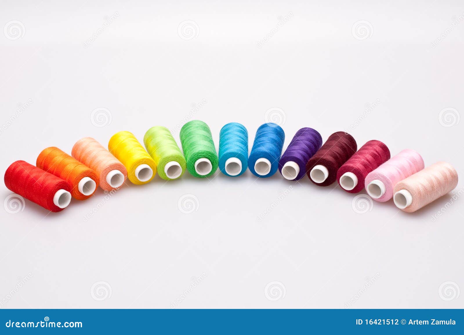 Colored thread for sewing stock photo. Image of material - 16421512