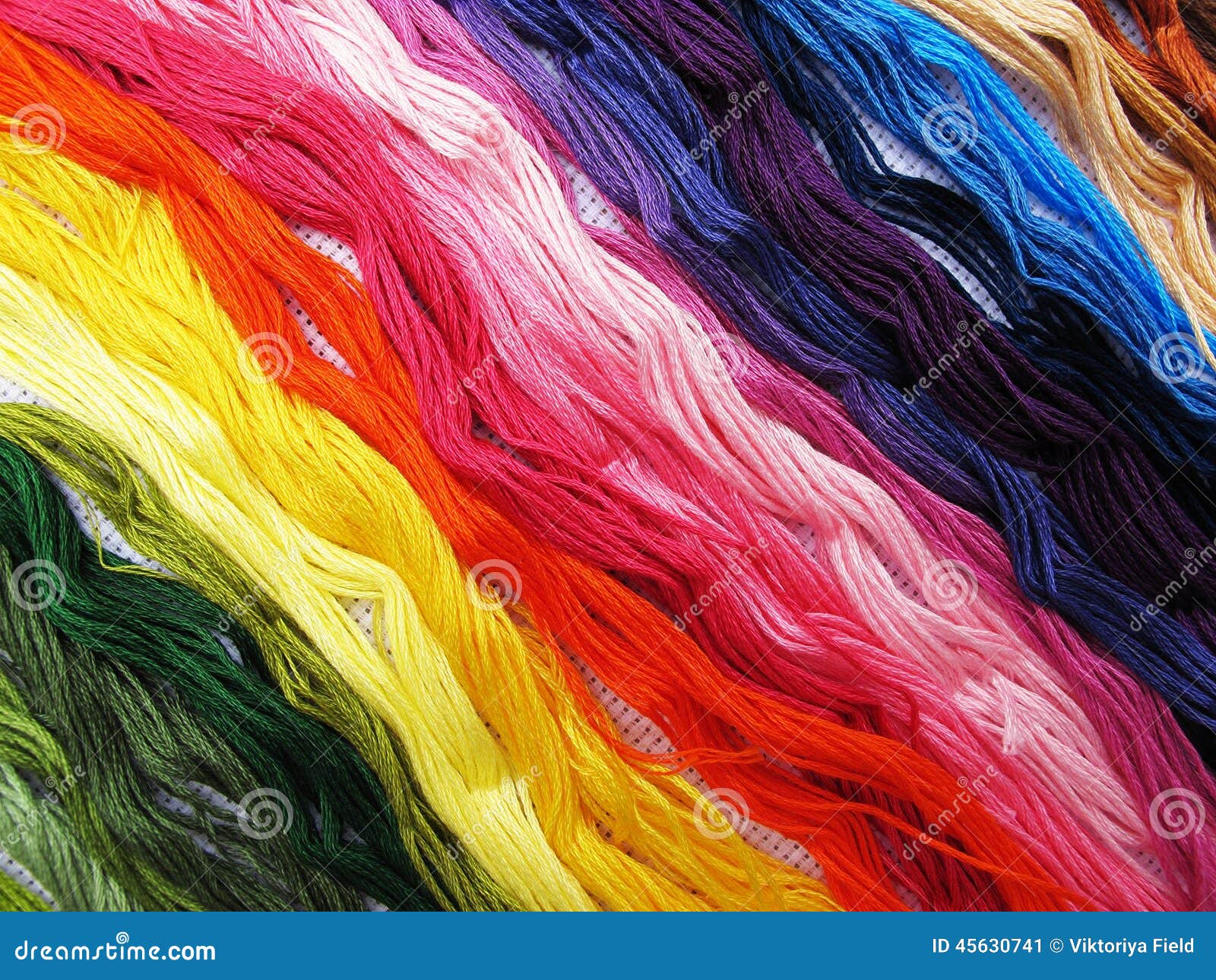 Colored Threads. Stock Photography | CartoonDealer.com #7395992