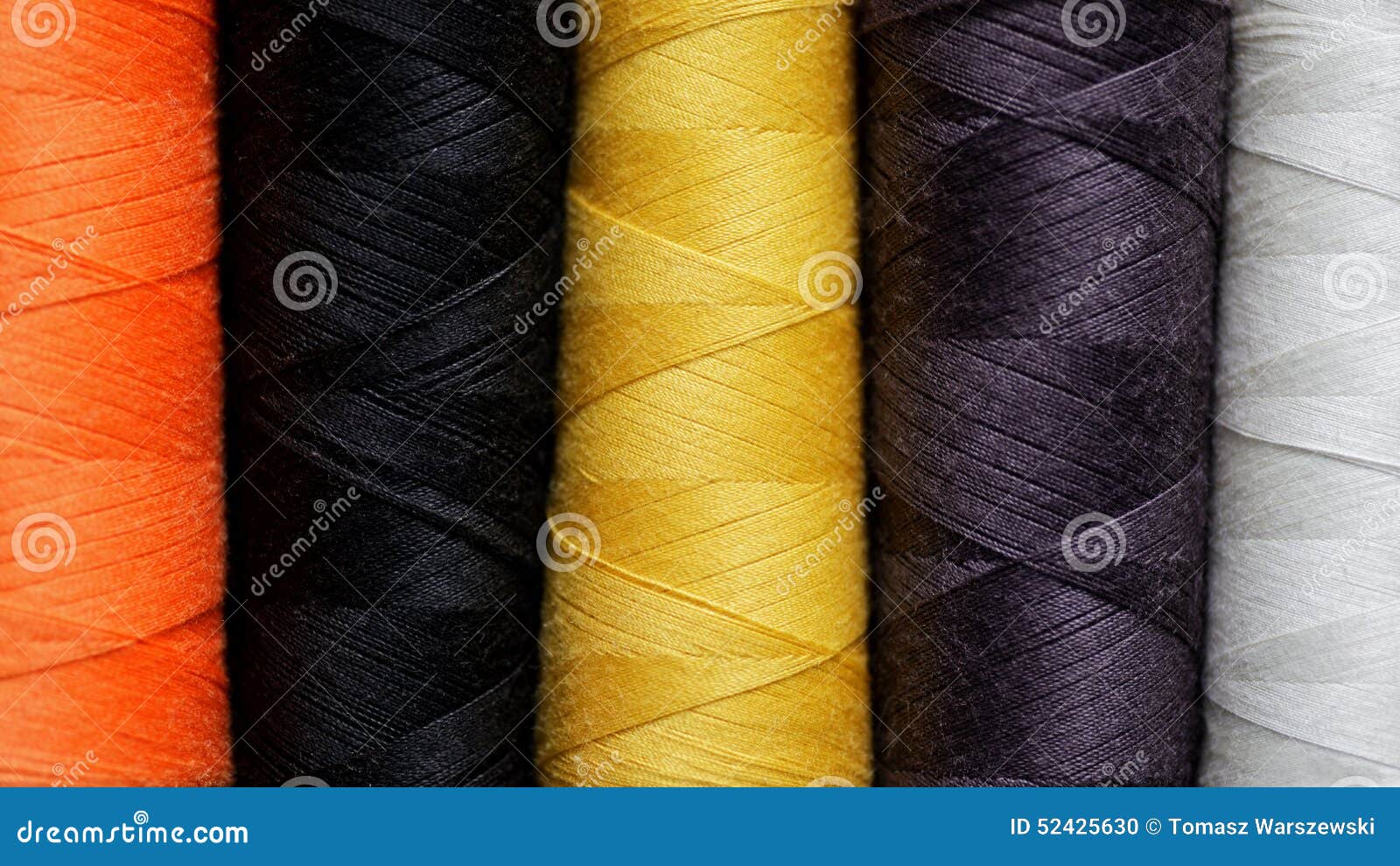 Colored threads stock photo. Image of fabric, clothes - 52425630