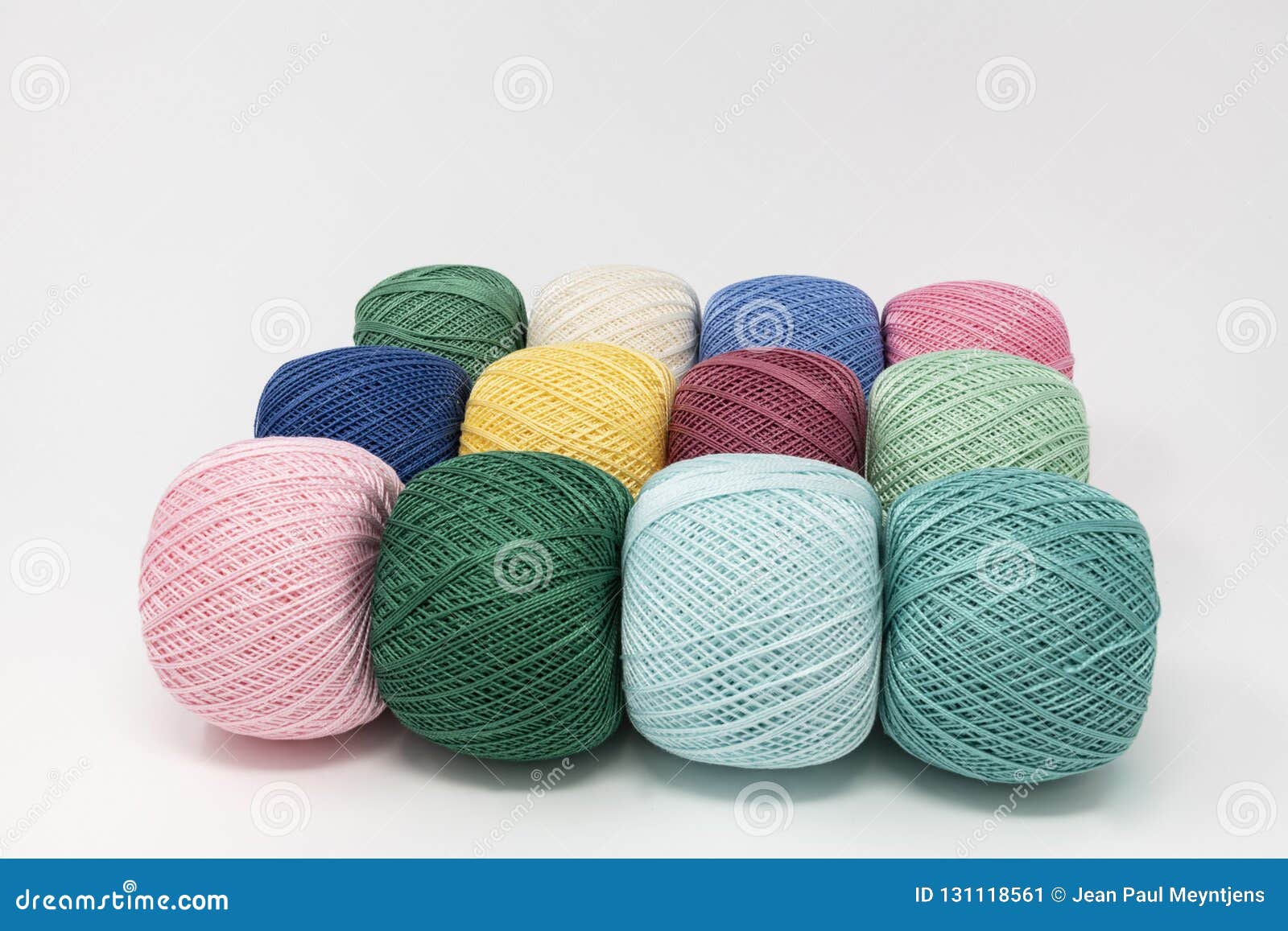 Colored threads isolated stock image. Image of cotton - 131118561