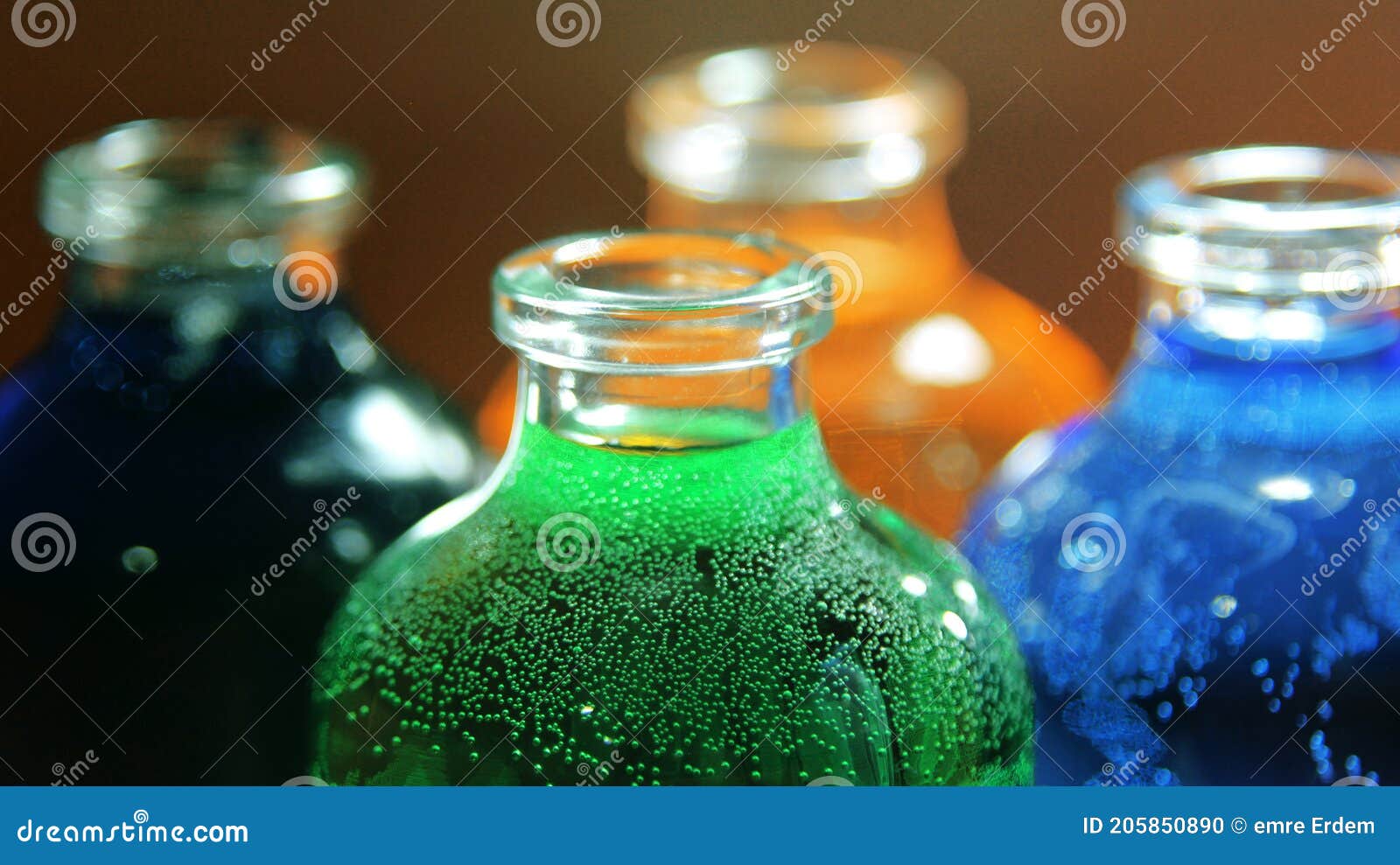 Colored Tiny Potion Bottles for Chemistry and Biology Experiment ...