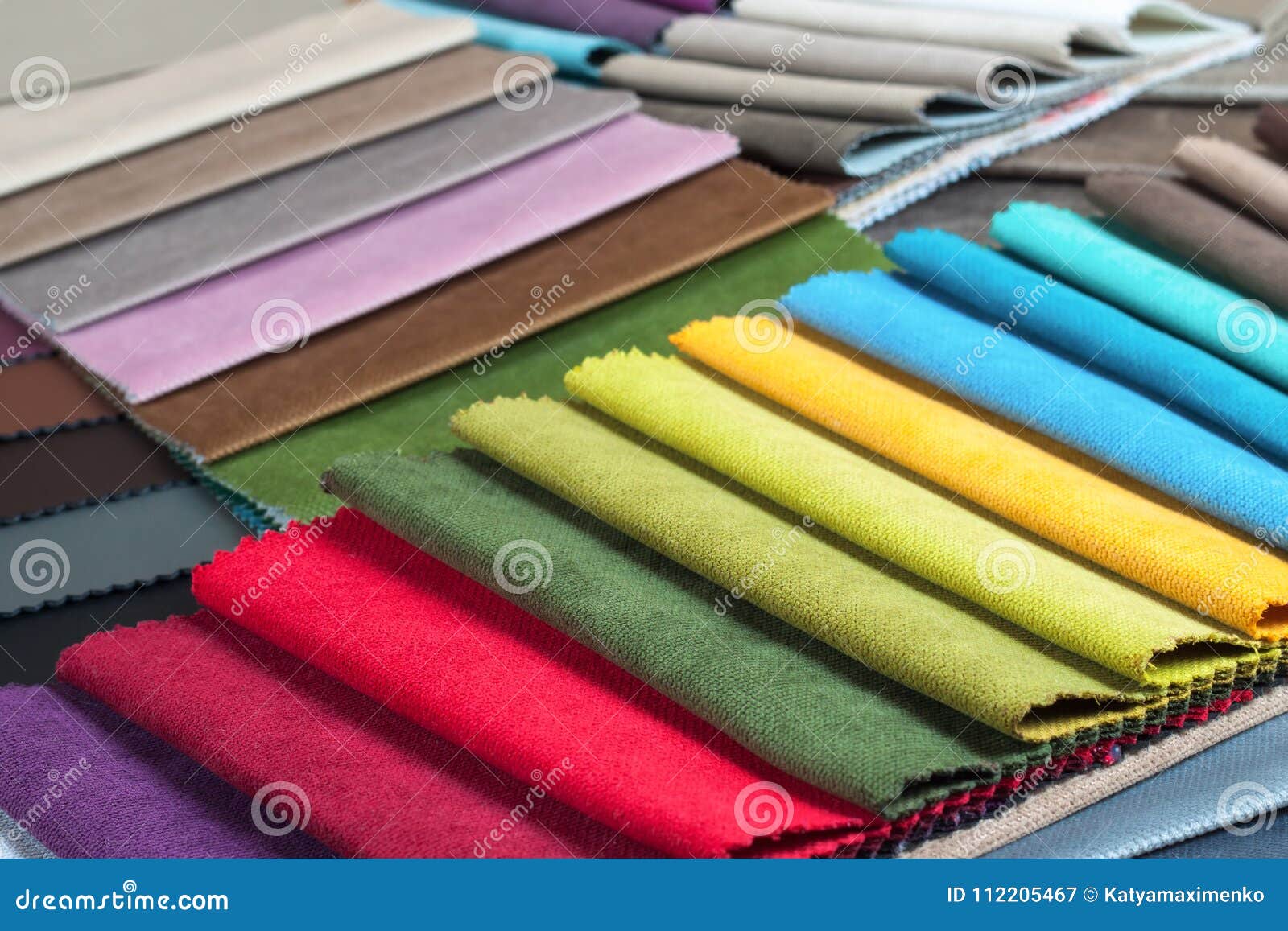 Colored tissue samples stock image. Image of decorate - 112205467