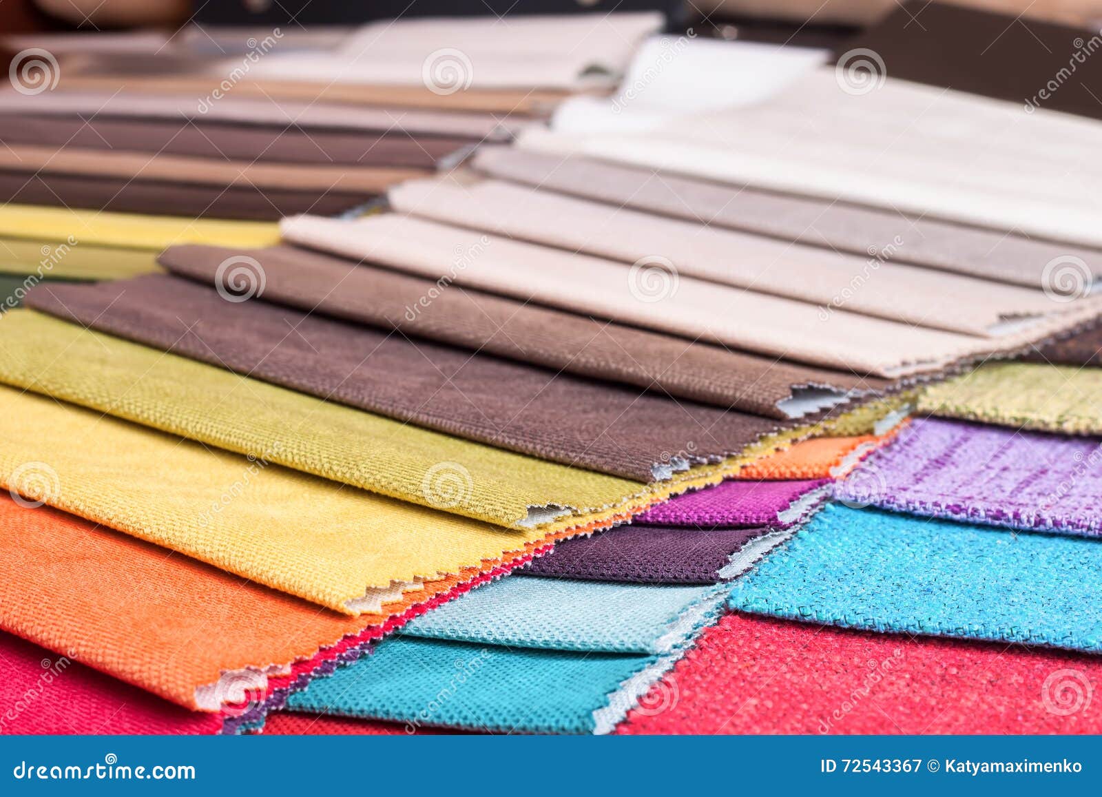 Colored tissue samples stock image. Image of palette - 72543367