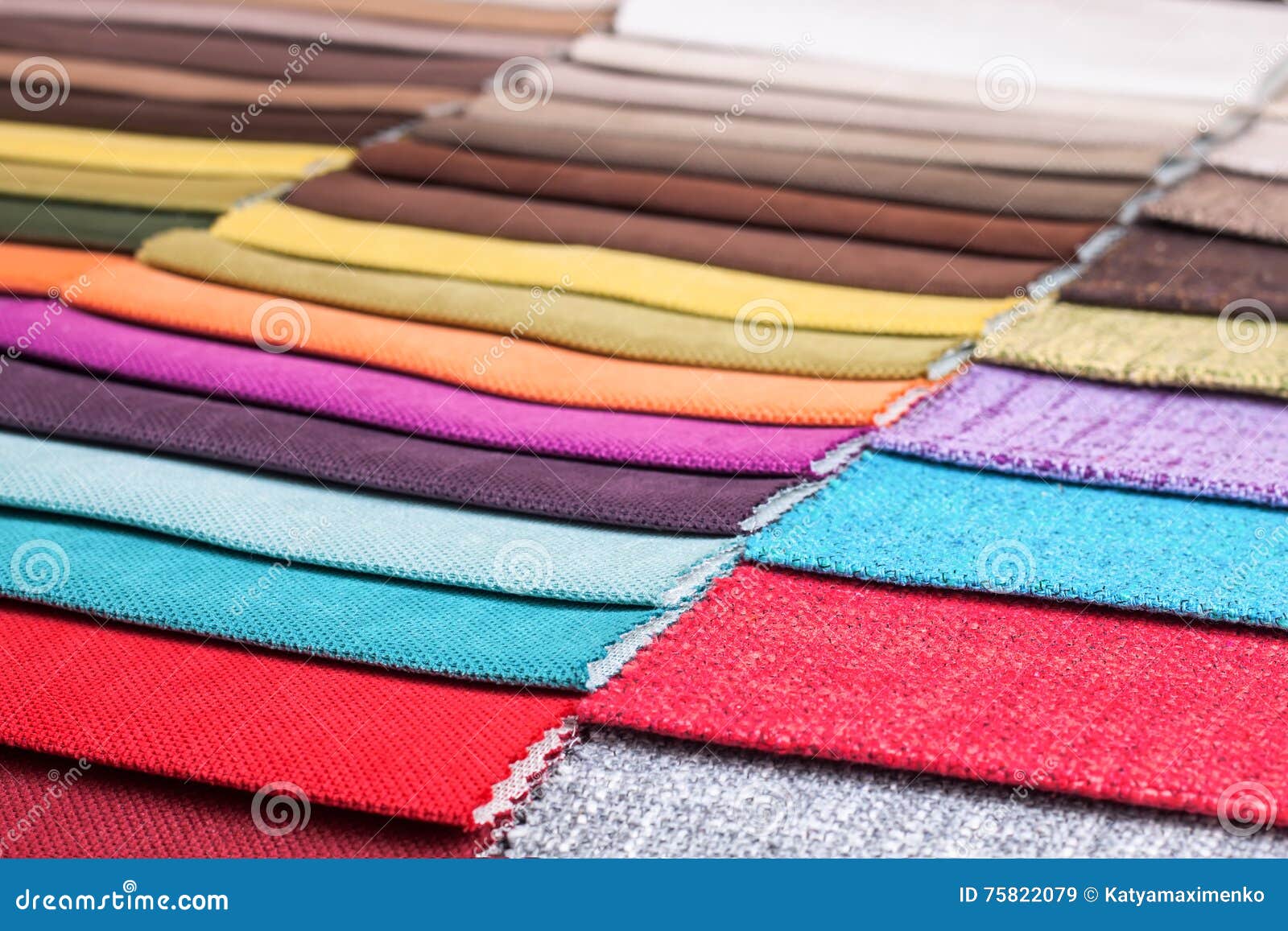 Colored tissue samples stock image. Image of designing - 75822079