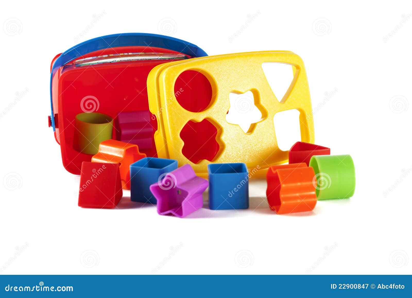 Colored Toy Blocks and Shapes Stock Image - Image of birthday, family ...