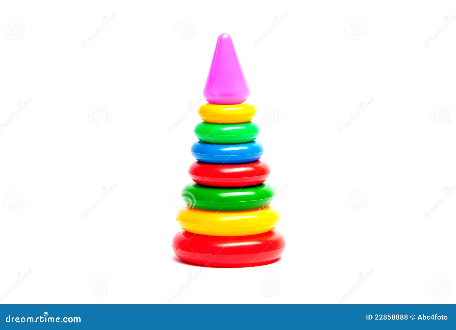Colored toy pyramid stock photo. Image of brick, cube - 22858888