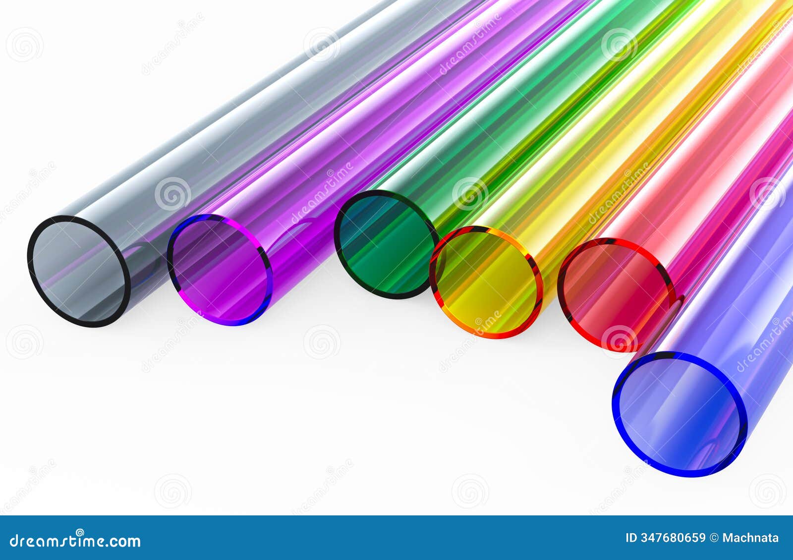 Colored And Transparent Balloons On The Checked Background Isolated On ...