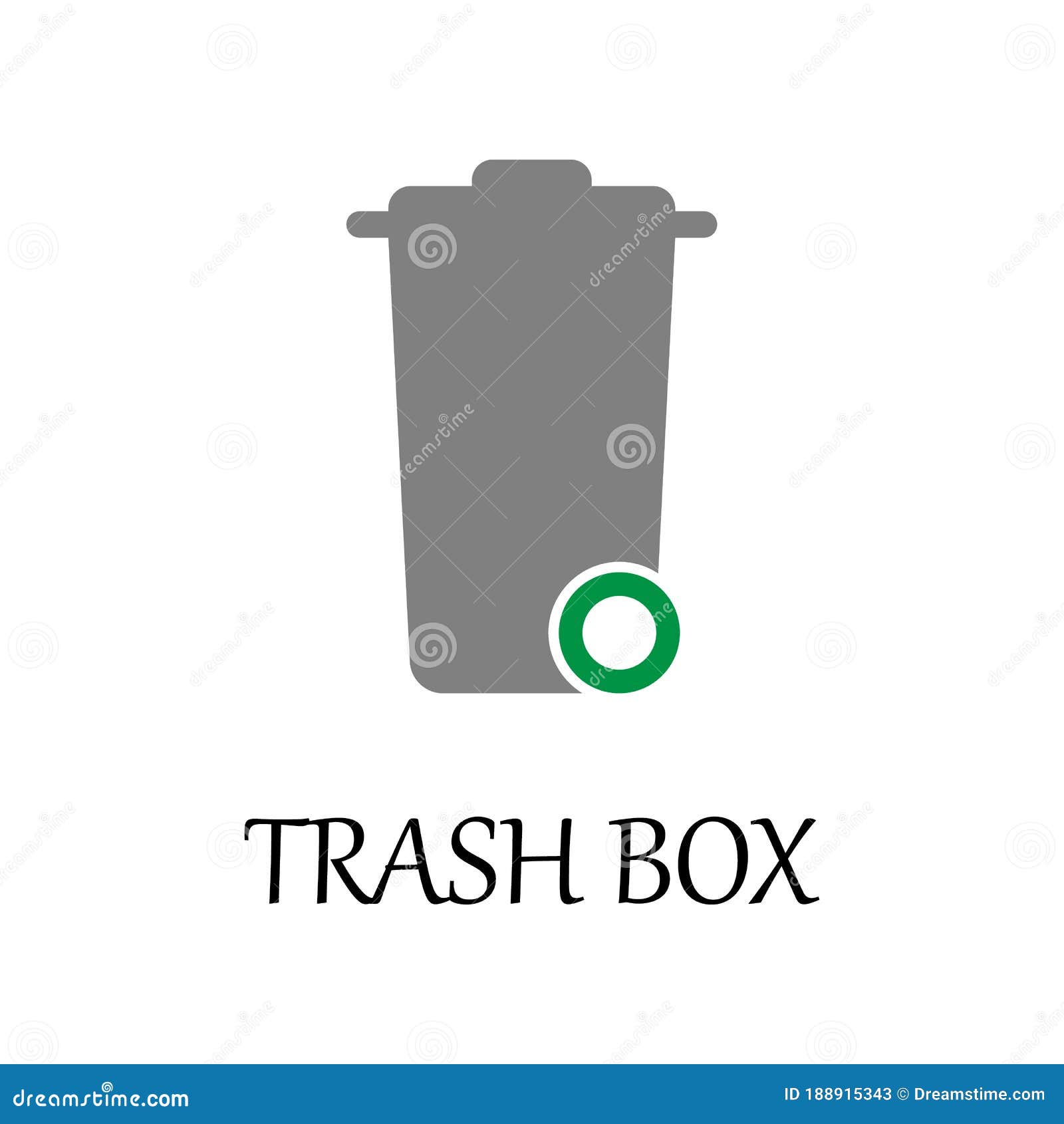 Colored Trash Box Icon. Element of Web Icon for Mobile Concept and Web ...