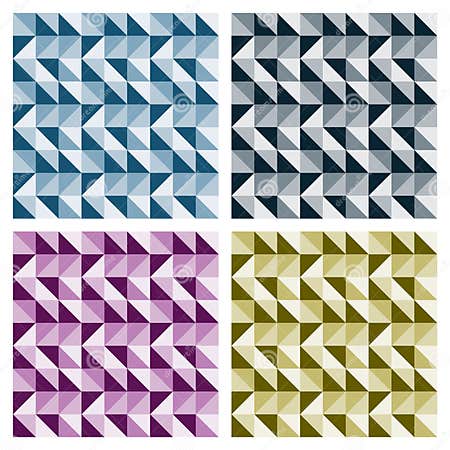 Colored Triangle Patterns stock vector. Illustration of purple - 18079098