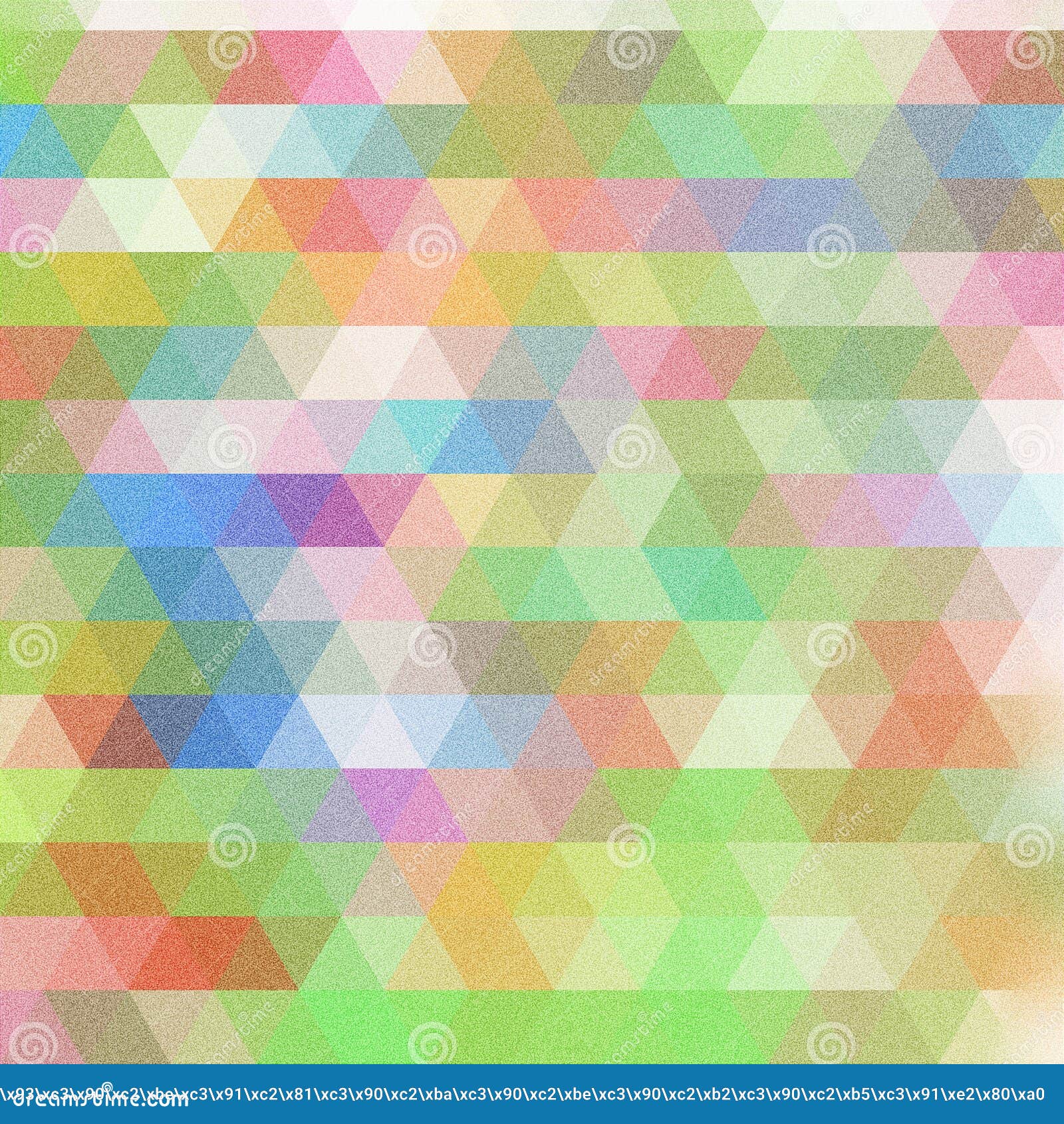 Colored triangles stock illustration. Illustration of green - 265488064