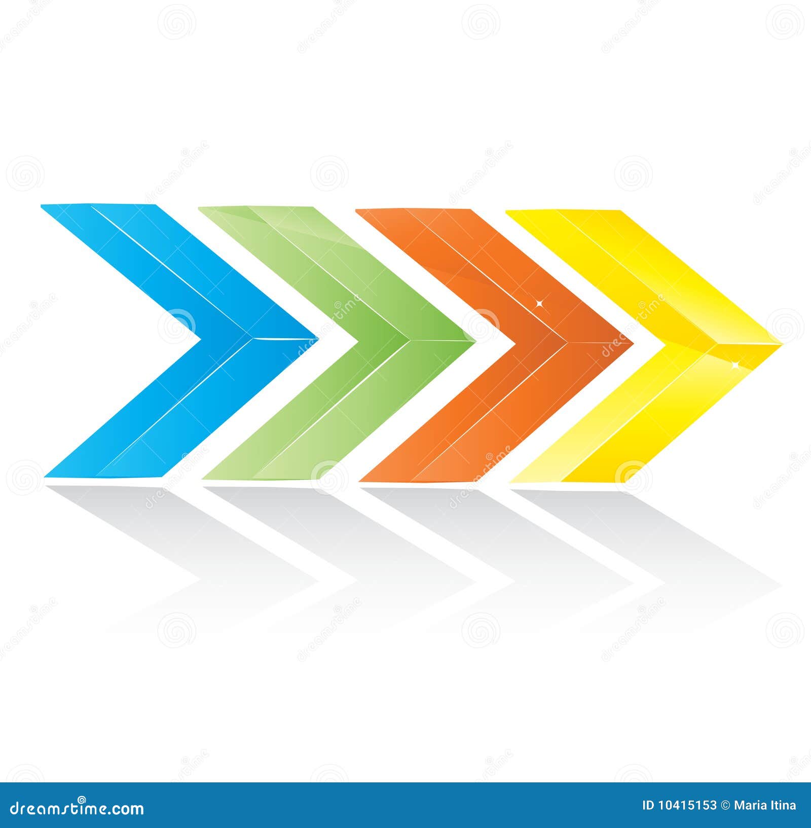 Colored vector arrows stock vector. Illustration of plan - 10415153 Colored vector arrows stock vector. Illustration of plan - 10415153