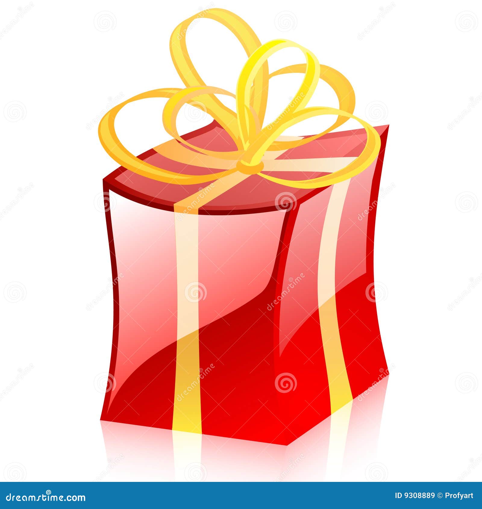 Colored vector gift stock vector. Illustration of design - 9308889