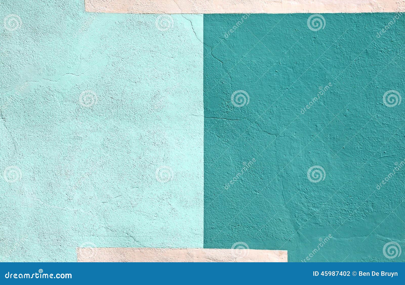Colored Wall Multi-colored Green Paint Background Stock Photo - Image ...