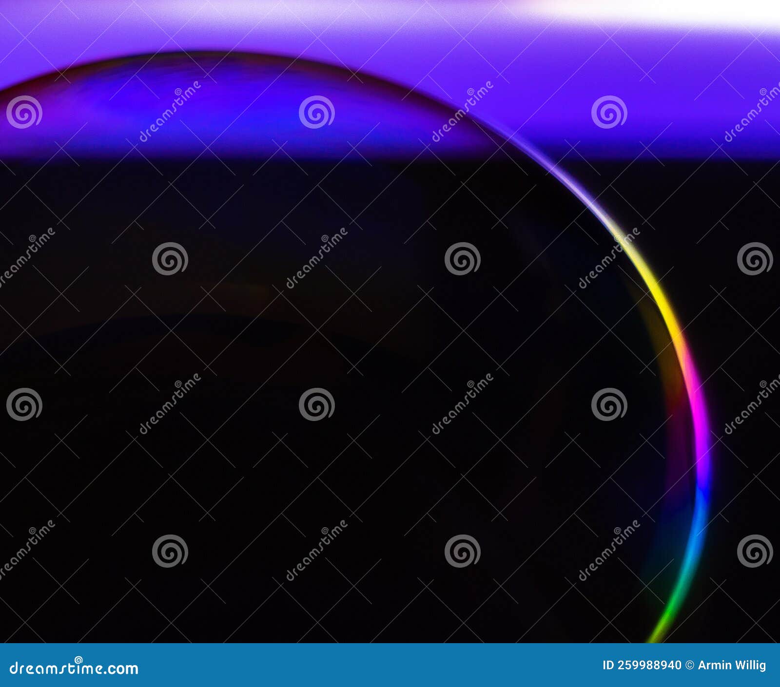 Colored water bubble stock photo. Image of violet, water - 259988940