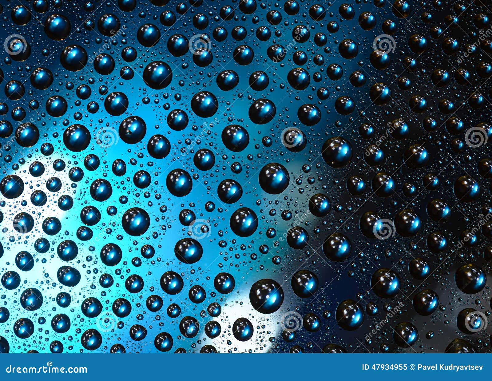 Colored Water Drops stock image. Image of closeup, moist - 47934955