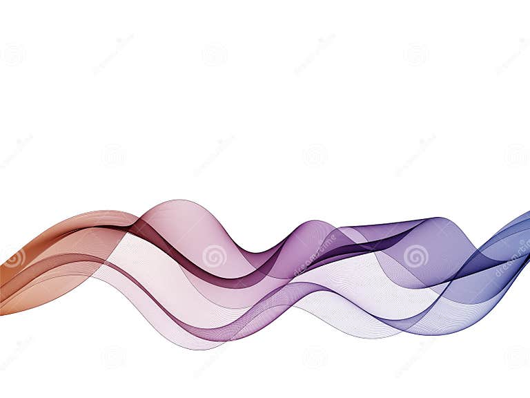 Colored Wave Background. Abstract Wave. Design Element Eps 10 Stock ...