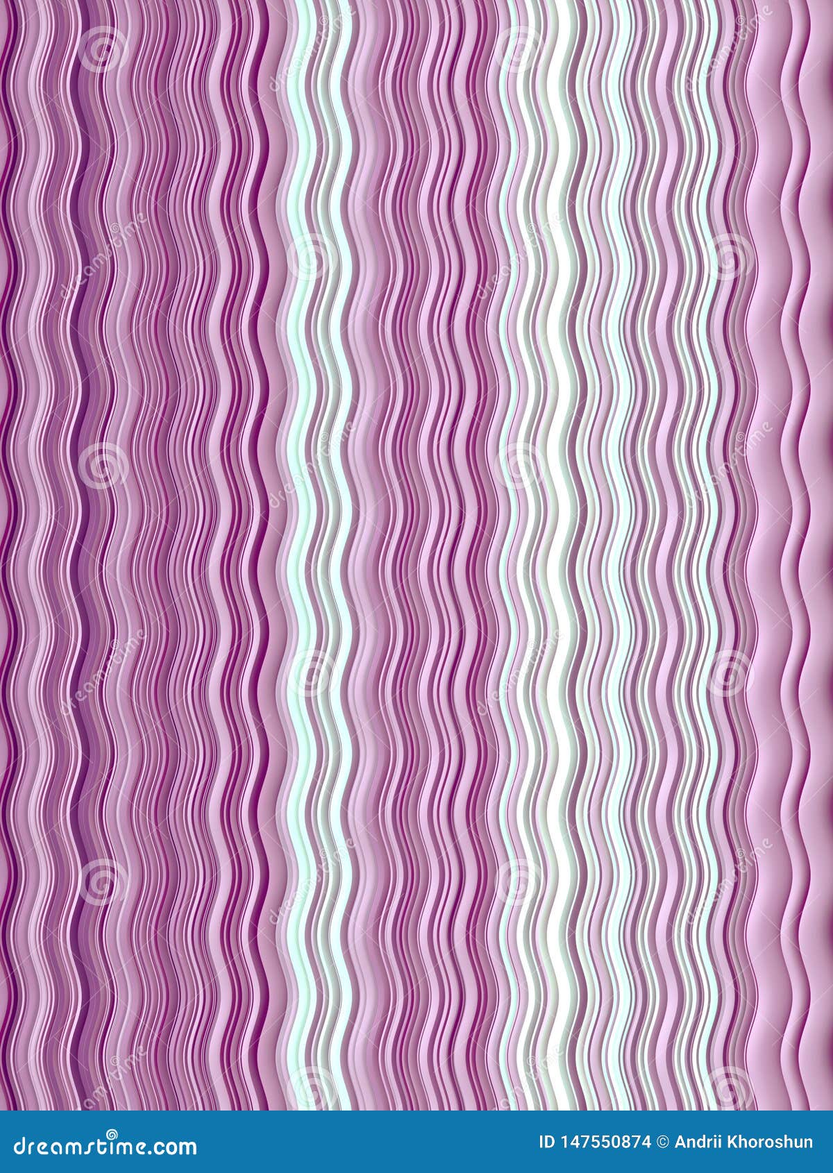 Colored Wavy Background. Dynamic Effect. Design Template. Modern ...