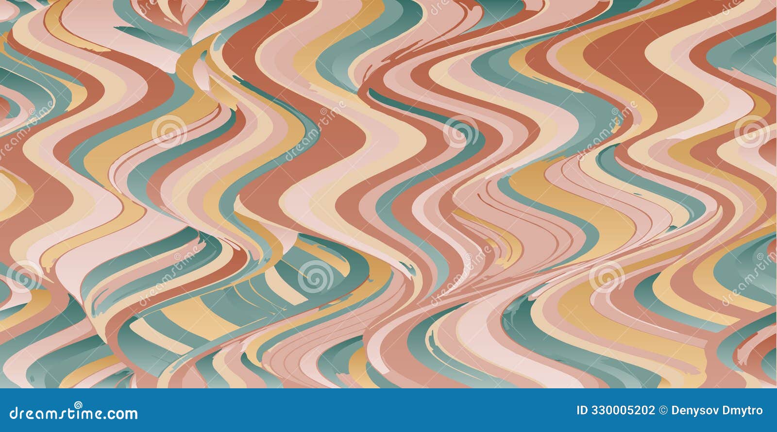 Colored Wavy Stripes. Background of Multicolored Wavy Stripes Stock ...