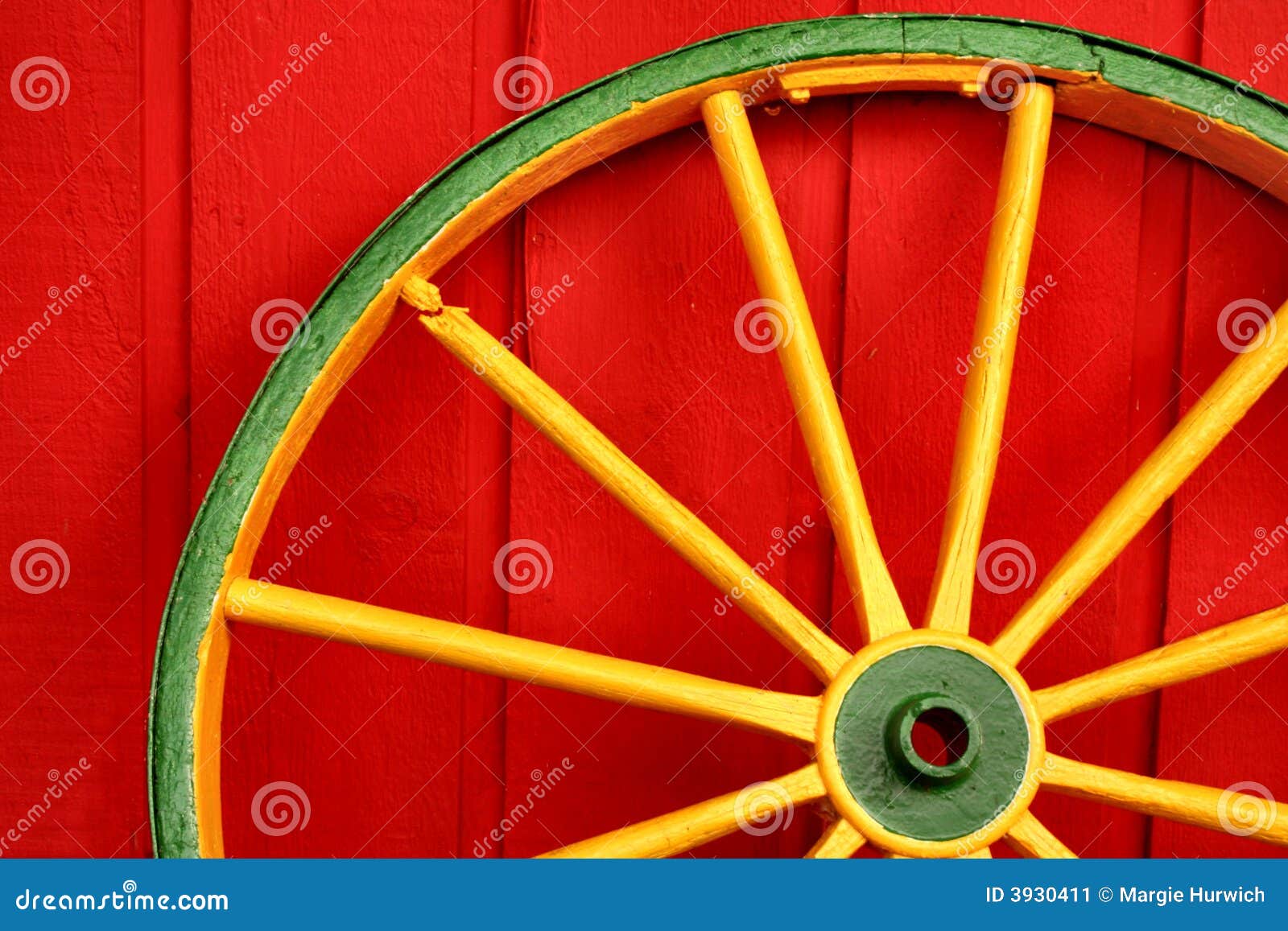 Colored Wheel stock image. Image of exterior, vintage - 3930411