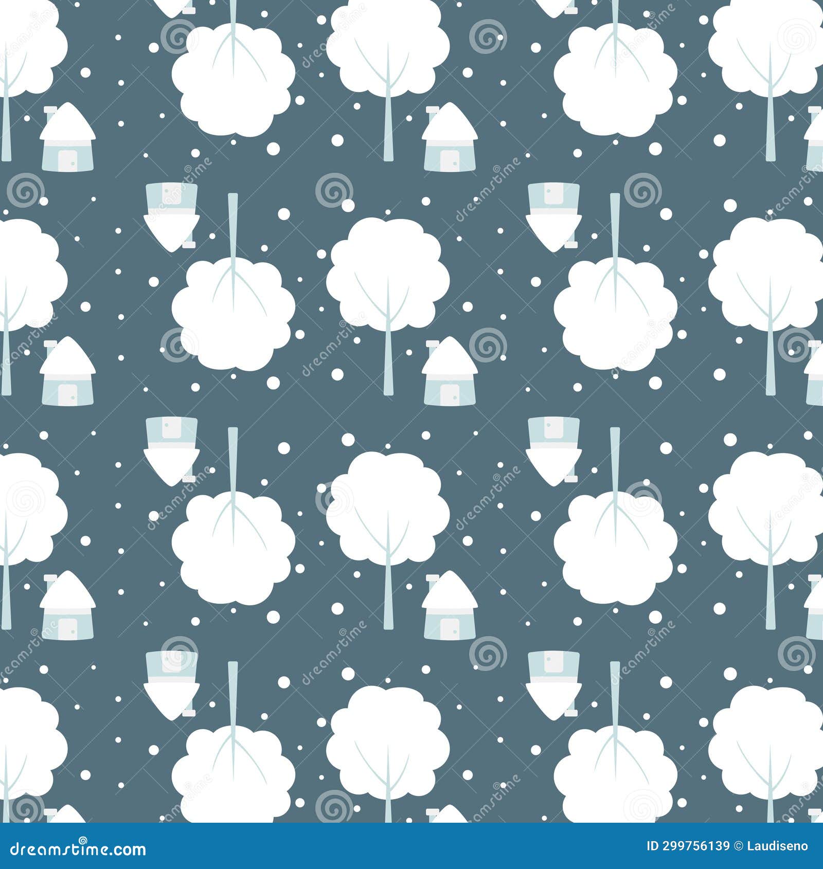 Colored Winter Pattern Background Vector Stock Illustration ...