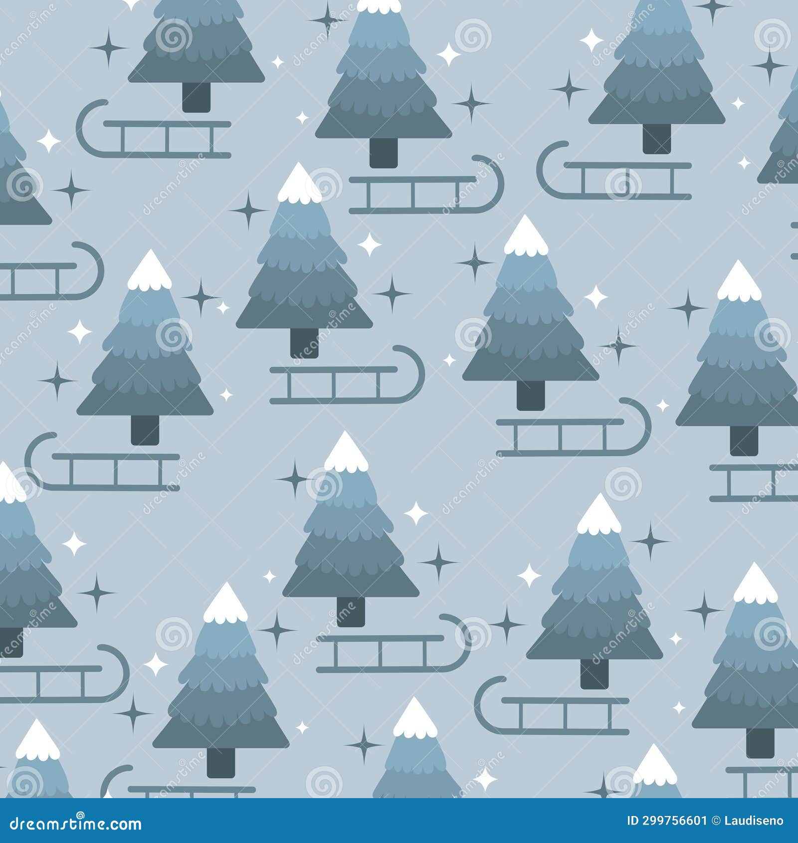 Colored Winter Pattern Background Vector Stock Illustration ...