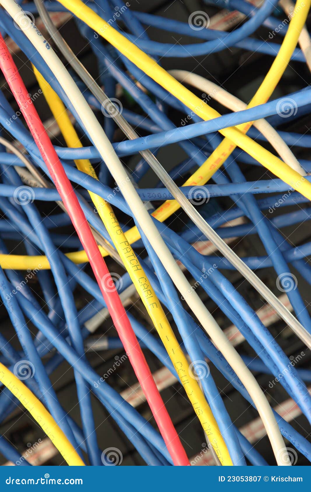 Colored wire stock image. Image of line, abstract, macro - 23053807