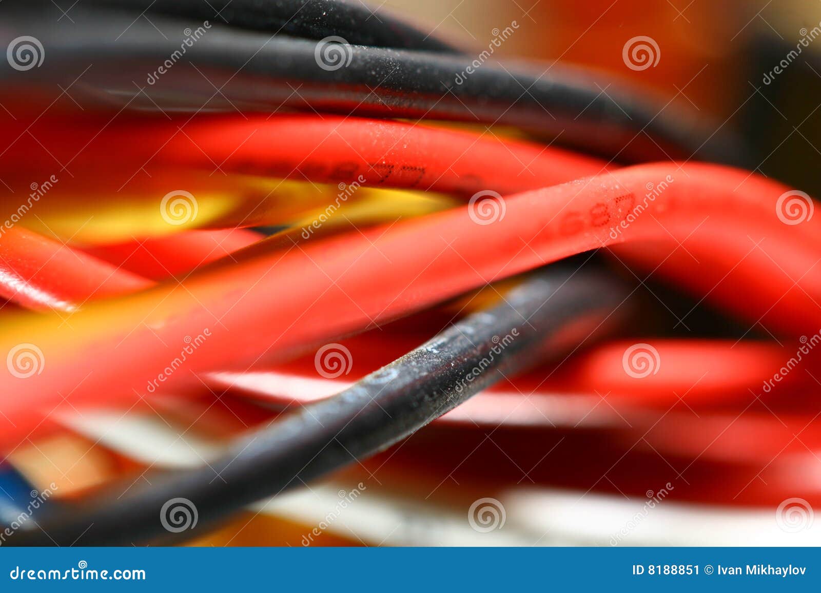 Colored wire stock image. Image of close, global, multicolored - 8188851