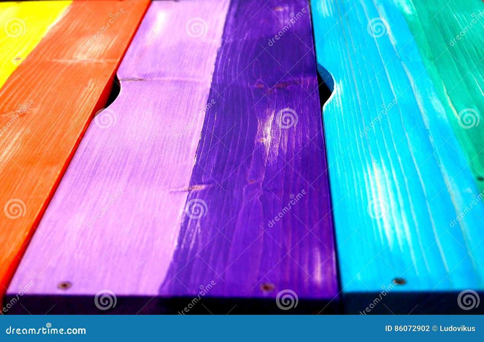 Colored wooden board stock photo. Image of boards, color - 86072902