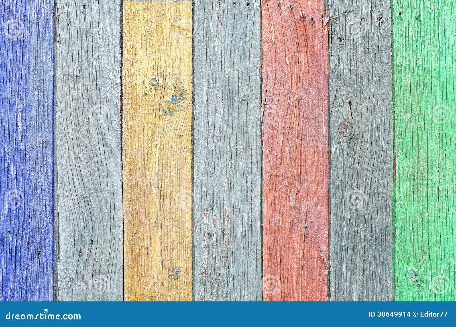 Colored wooden panel stock photo. Image of background - 30649914