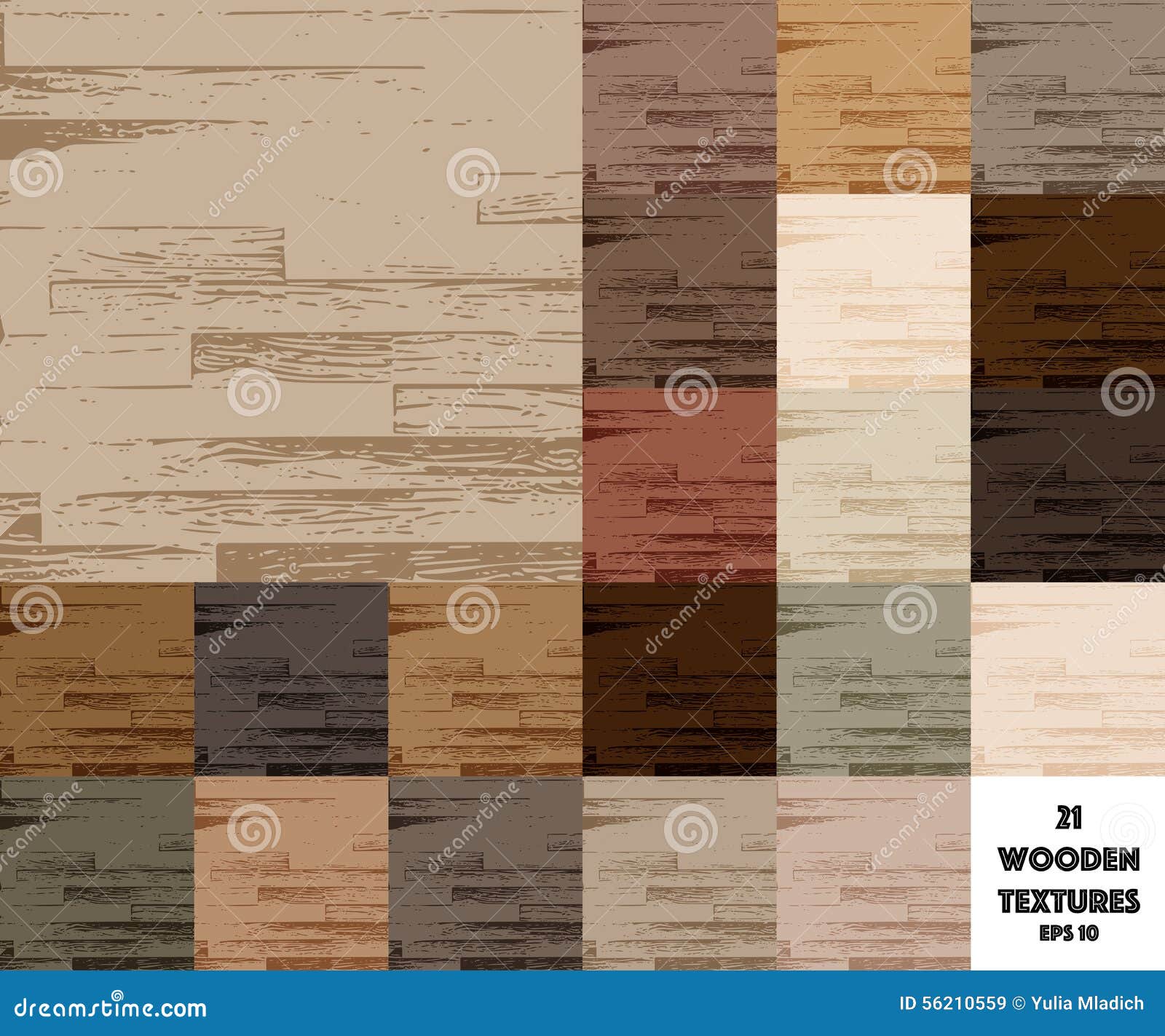 21 colored wooden textures stock vector. Illustration of abstract ...