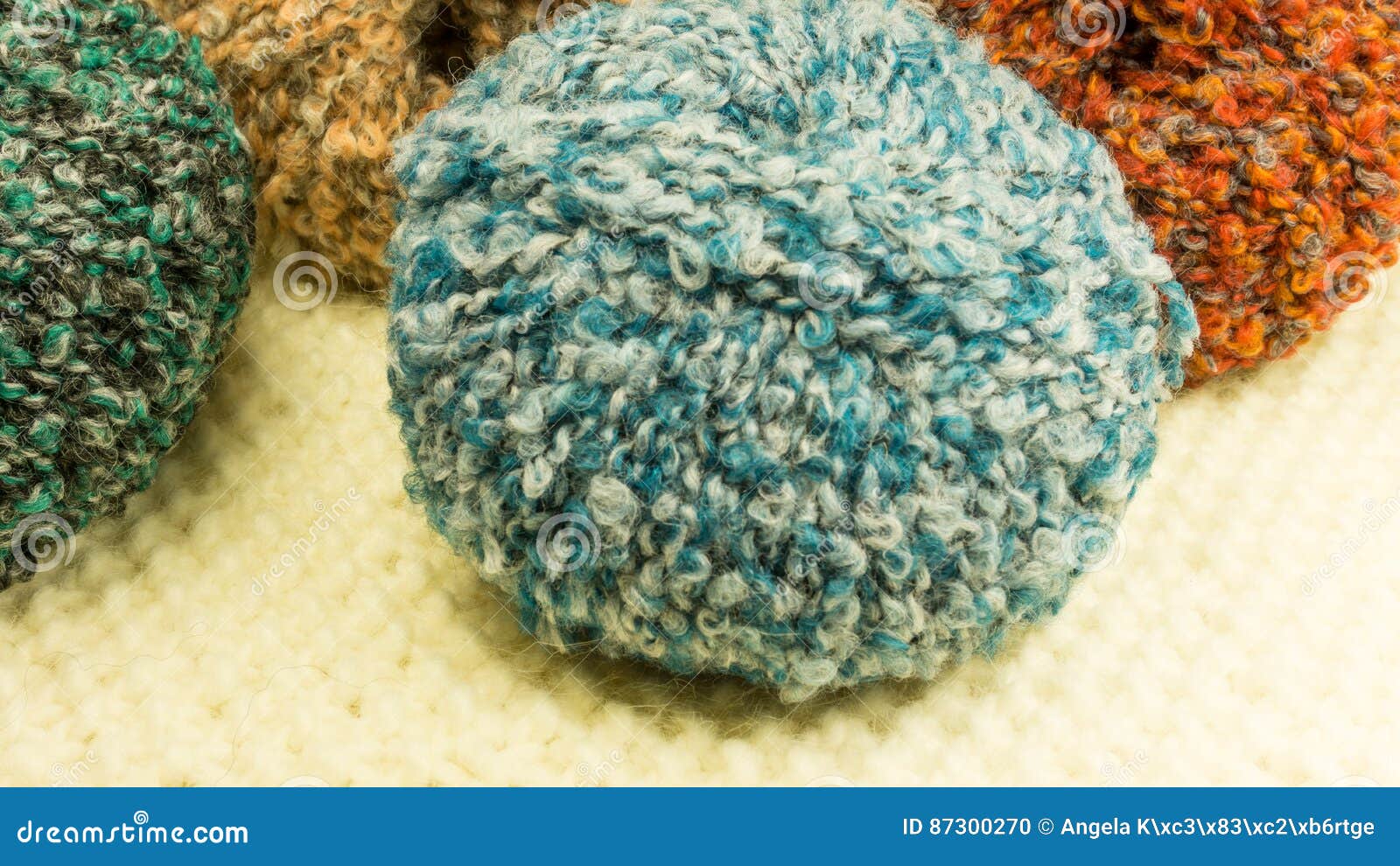 Colored wool balls stock photo. Image of knitting, balls - 87300270