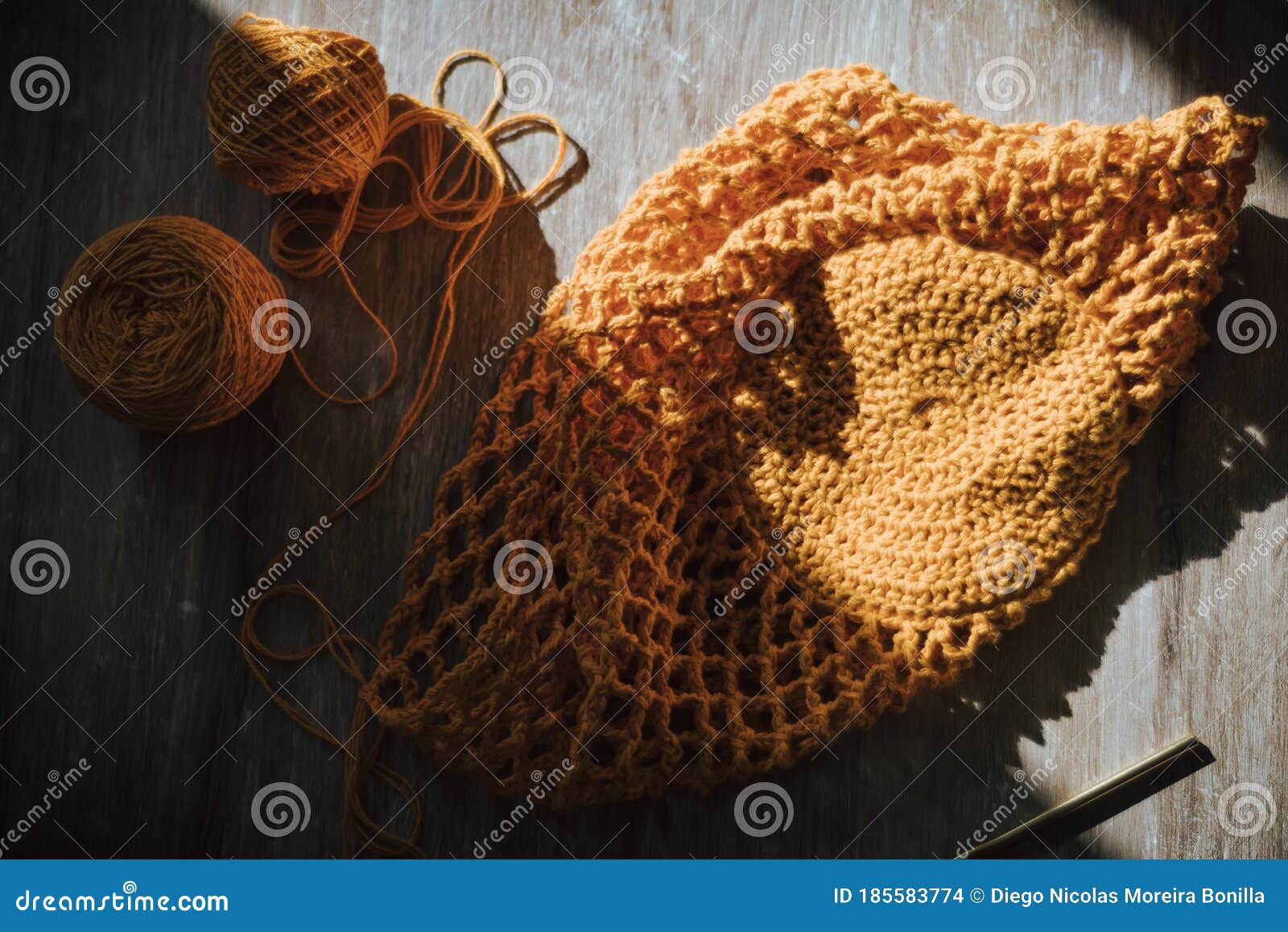 Wool Hand Made Craft Objects Stock Photo - Image of lana, colorful ...
