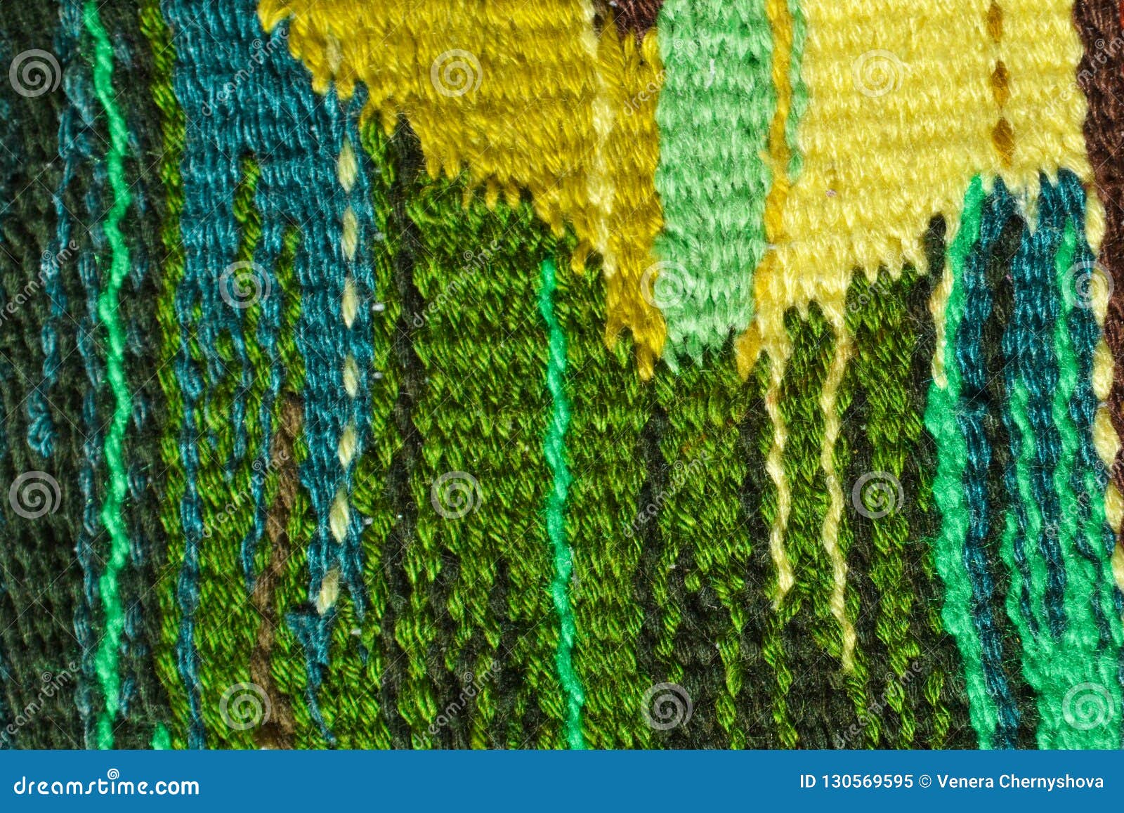 Colored Wool Knitted Carpet Texture Stock Image - Image of horizontal ...